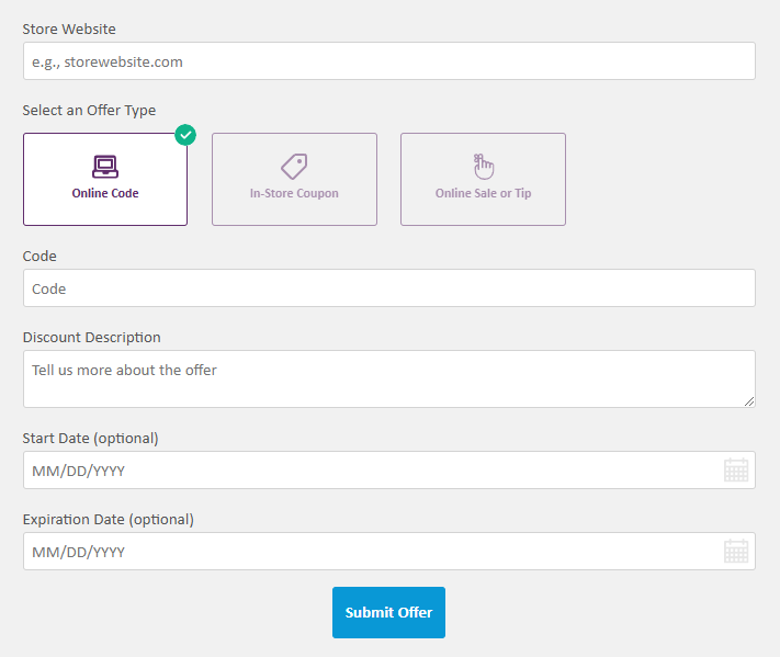 How To Submit Coupon Codes To RetailMeNot